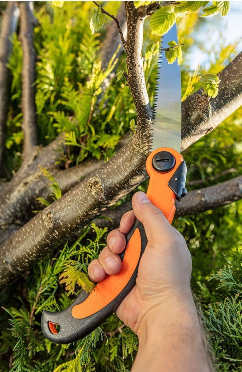 Inklapbare Handzaag 18 cm - Snoeizaag - Takkenzagen - Handzaag - voor ...