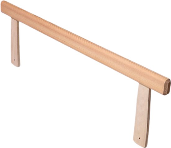 Houten leuning 150 cm voor zoldertrap | Leuning 150 cm voor zoldertrap ...