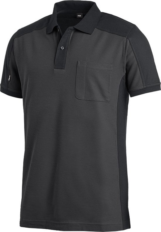 FHB KONRAD Poloshirt 91490 - Antraciet-Zwart - 2XL | bol