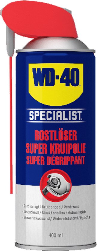 WD-40 Specialist super kruipolie - smart straw - 400 ml | bol.com