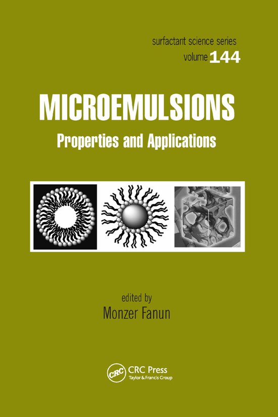 Microemulsions | 9780367386214 | Boeken | bol