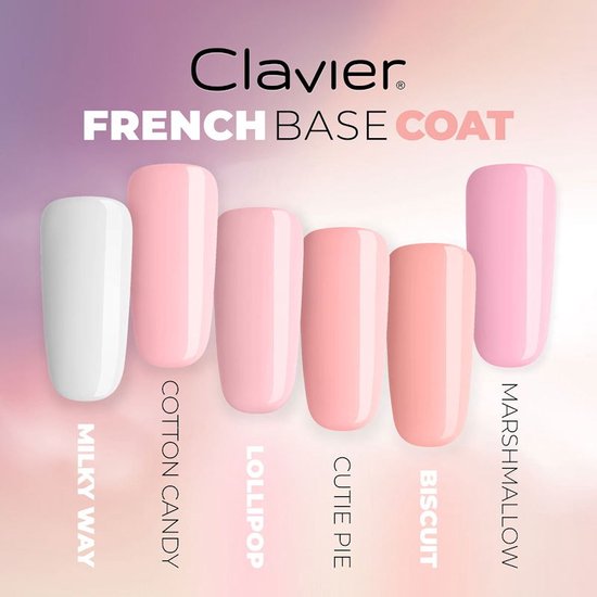Clavier French Base Coat Milky Way - F1 | bol