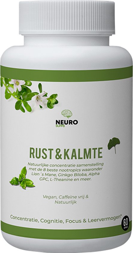 Rust & Kalmte – Natuurlijke Ingrediënten – Rust, Anti-Stress, Kalmte ...