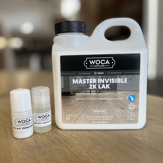 Woca Invisible Lak box 1 Liter - naturel | bol