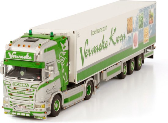Scania Streamline Topline 4x2 + Reefer Trailer 'Koen Vervaeke' - 1:50 ...
