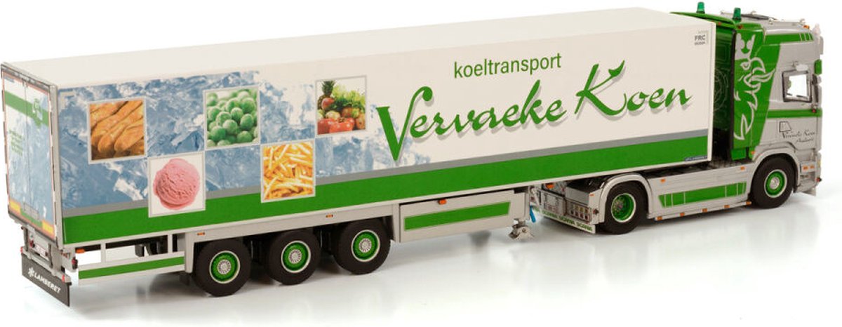 Scania Streamline Topline 4x2 + Reefer Trailer 'Koen Vervaeke' - 1:50 ...