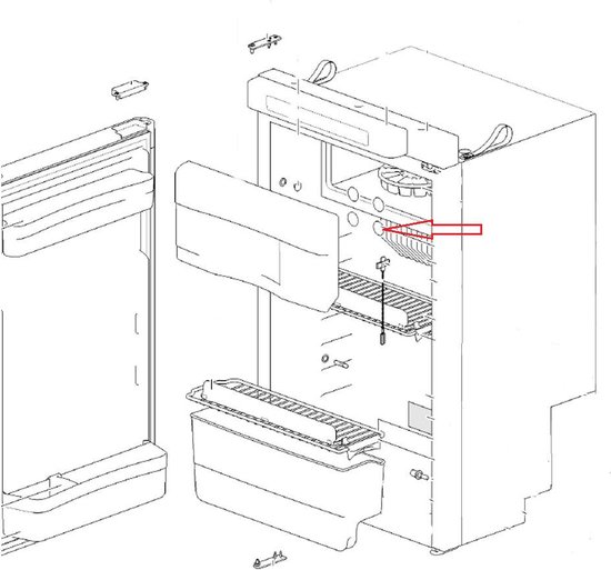 Thetford Koelkast Bout Kap Vriezer | bol