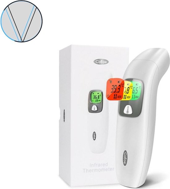Oorthermometer Volwassenen - Oorthermometer Digitaal Met Opslag ...
