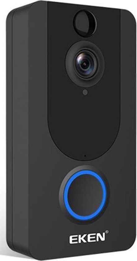HD video deurbel met camera - Geintegreerde Oplaadbare Batterijen ...