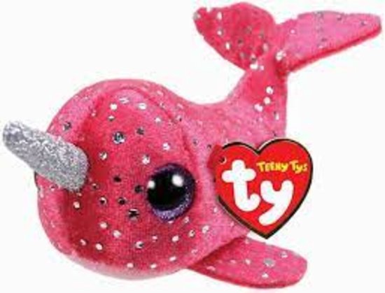 Ty - Knuffel - Teeny Ty - Nelly Narwhal 10cm | bol
