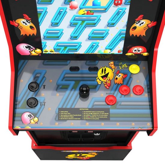 Arcade1Up - Pac-Mania Legacy 14-in-1 Arcade Machine | bol.com