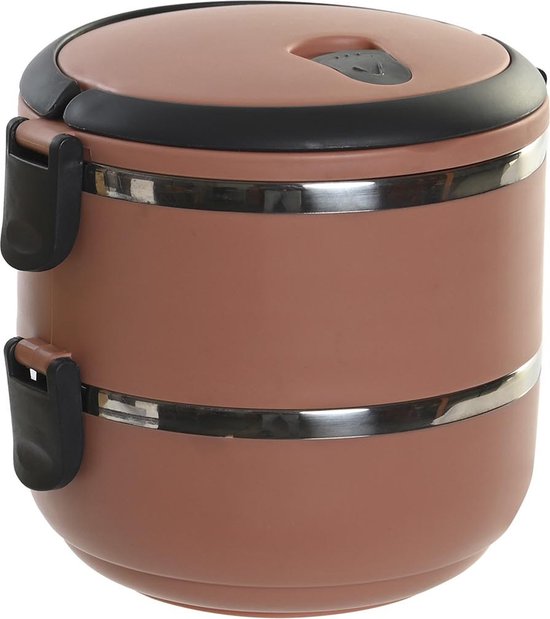 Items Stapelbare thermische lunchbox / warme maaltijd box - terra cotta ...