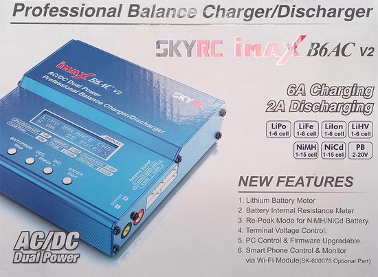 SKYRC iMAX B6AC V2 AC/DC Charger # SKY100008 | bol