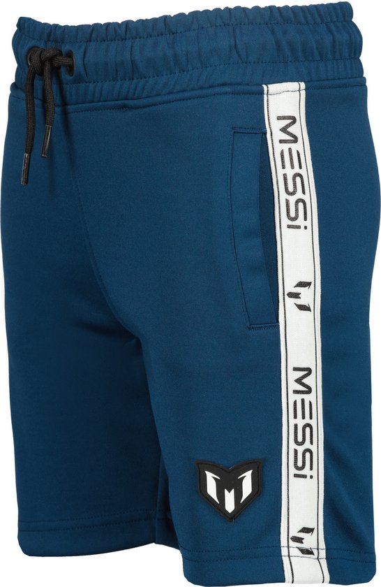 Vingino Messi korte joggingbroek Oil Blue - Maat 122/128 | bol
