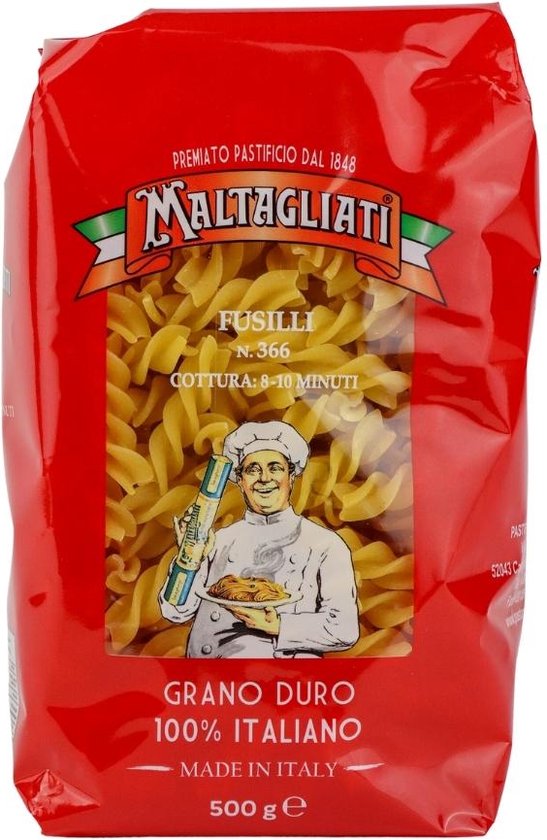 Fusilli van Maltagliati - 10 zakken x 500 gram - Pasta | bol