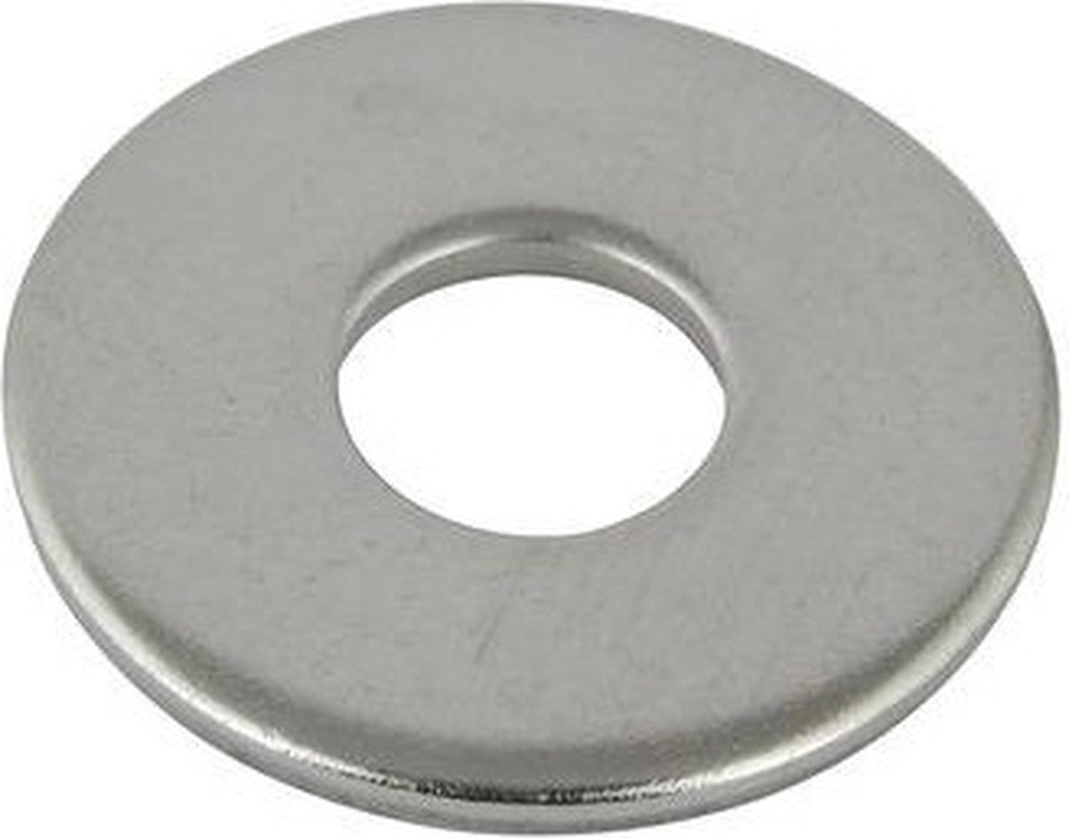 M10 - Carrosseriering DIN9021 - gegalvaniseerd - vlakke sluitring - 20 stuks | bol.com