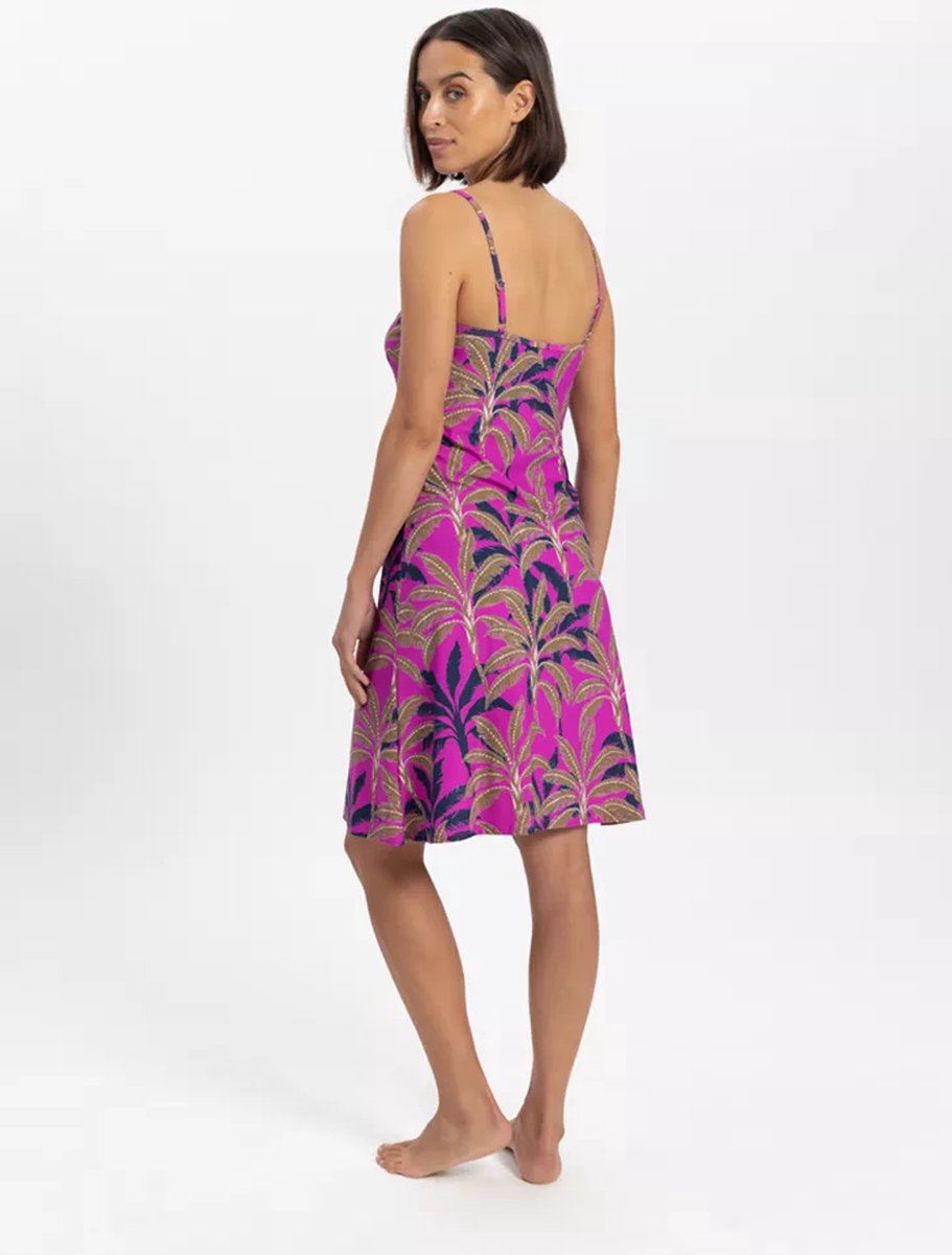 Cyell Palm Springs strandjurk dames fuchsia | bol.com