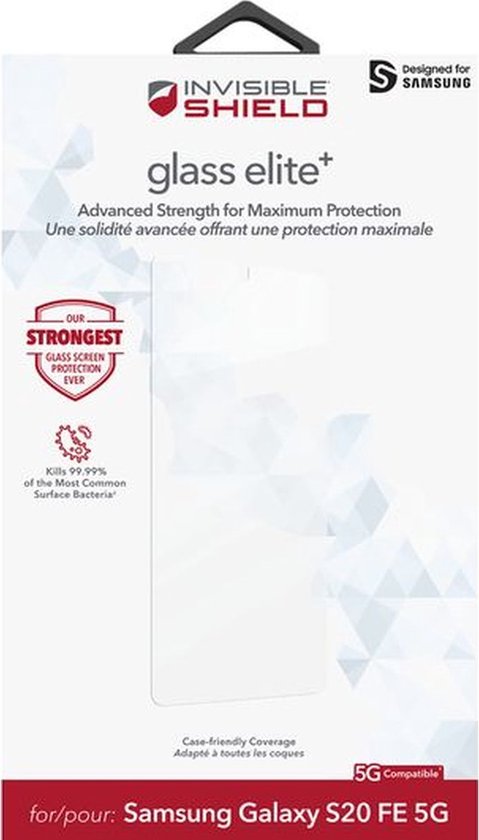 Invisible Shield Glass Elite + Gehard Glas Ultra-Clear Screenprotector ...