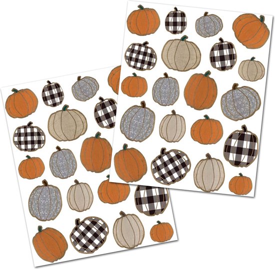 Stickervellen Halloween - Pompoenen Stickers - Stickervellen - Stickers ...