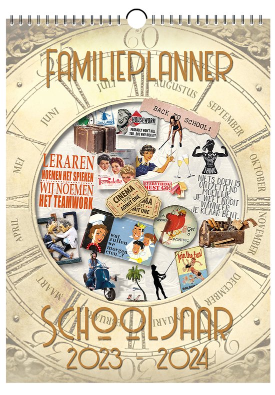 Familie Planner Schooljaar 2023-2024 | bol.com
