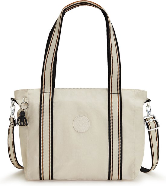 Kipling Asseni Small Schoudertas Light Sand | bol.com