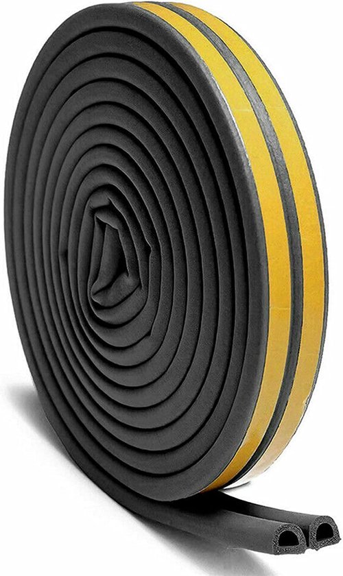 Simple Fix Tochtstrip - 12M x 9MM - Tochtstrips voor deuren ...