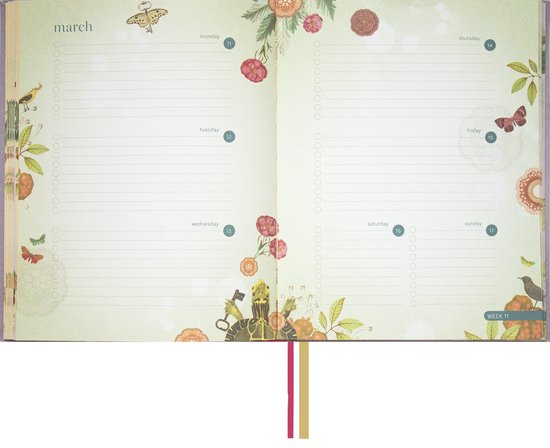 Pimpelmees school diary A5 2023-2024 - Mango | bol