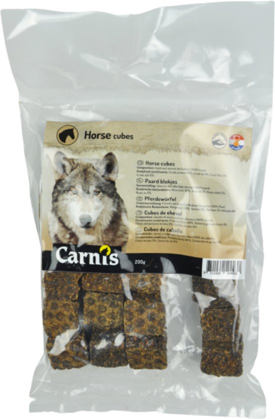 Carnis Paard Blokjes 200 g | bol