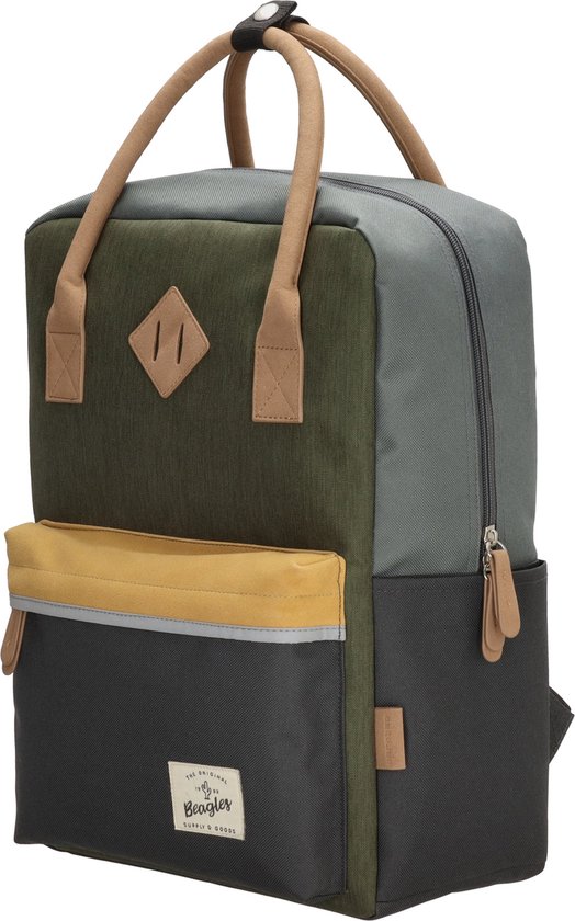 Beagles Originals Multi Rugzak 15,6 inch - Grijs | bol.com