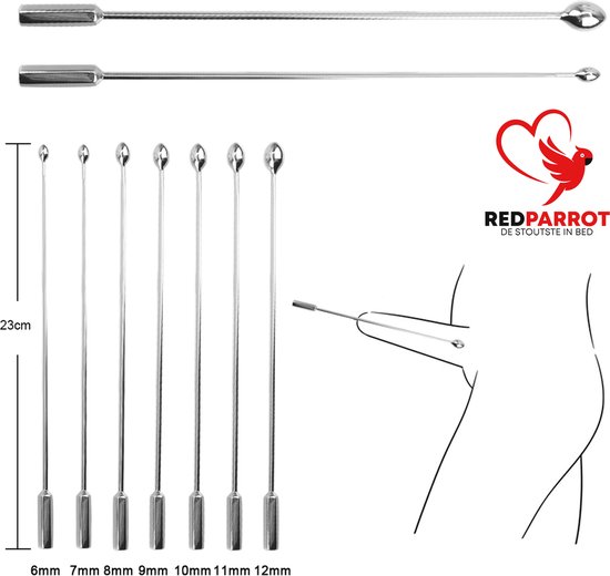 Horse Eye penis plug set | Luxe plug | Stimulerend uiteinde | Dilator | Urethrale... | bol.com