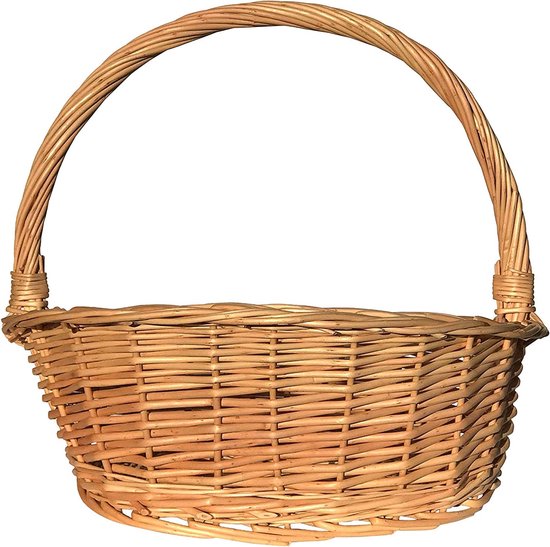 Geschenkmand Rieten Mand Geschenkmand Kleine Mand Naturel Meerdere Maten Maat Bol
