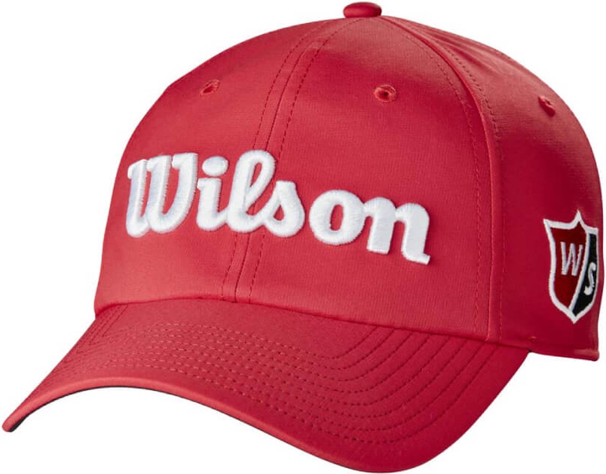Wilson Staff Pro Tour Cap - Rood Wit | bol.com