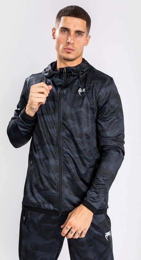 Venum Electron 3.0 Trainingsjack Hoodie Zwart maat M | bol.com