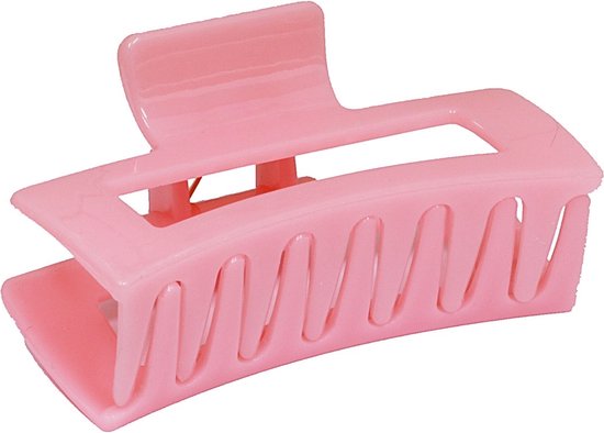 Roze haarklem - 9 Centimeter | bol.com