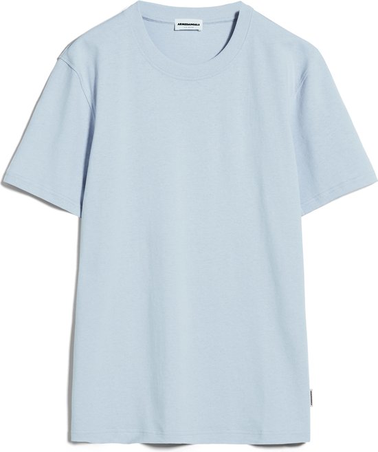 Armed Angels T-shirt - Slim Fit - Blauw - L | bol.com