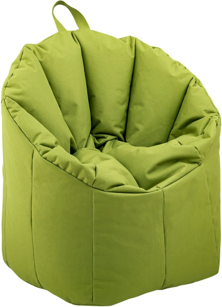 SVJ Zitzak Rond - 70 x 70 x 80 cm - Nylon - Groen | bol.com