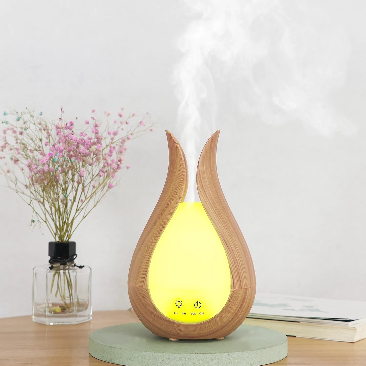Leumx®- Ultrasone Aroma Diffuser- 200ML - Air Mist Luchtbevochtiger - Aroma diffuser -... | bol.com