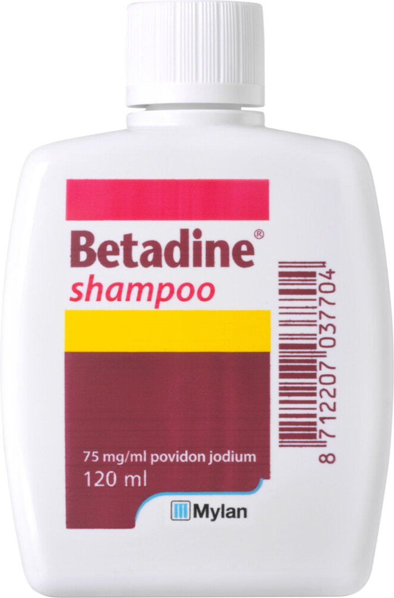 Betadine Shampoo Povidon Jodium 75mg/ml - 3 x 120 ml | bol