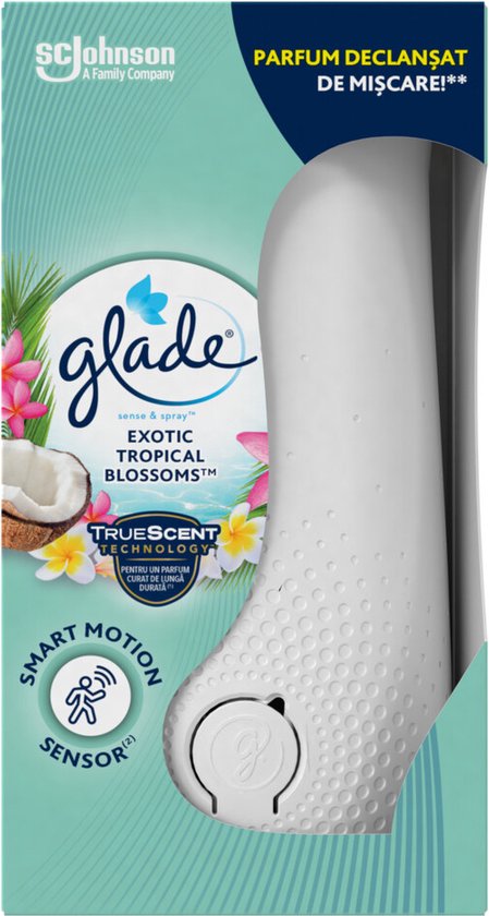 Glade Sense & Spray Houder Exotic Tropical Blossom 18 ml | bol