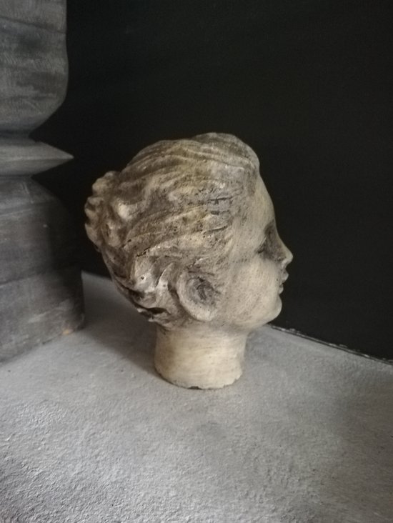 hoofd meisje steen | bol