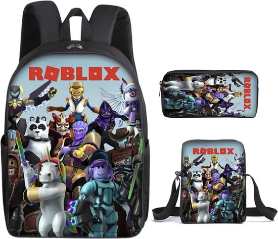 Roblox set met kinder rugzak, etui en nektas - de ultieme must-have ...