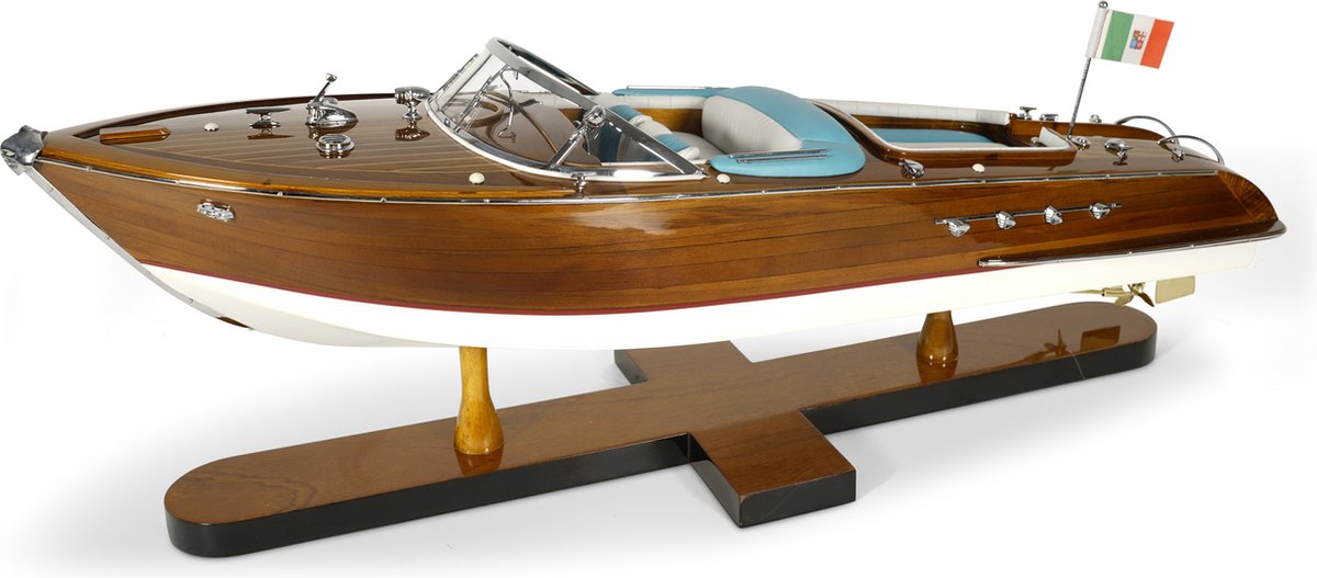 Authentic Models - Aquarama Aqua Model Boot - houten boot - miniatuur ...