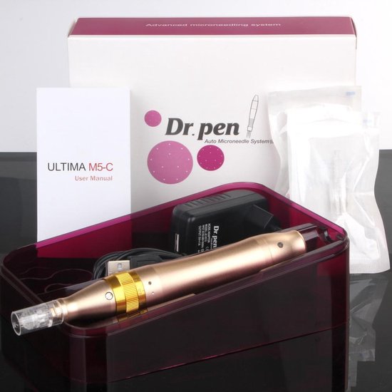 Nieuwe Micro Needling Pen M5-c van Dr. Pen 2021 | Inclusief 2 Gratis ...
