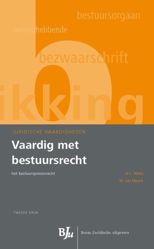 Juridische vaardigheden - Vaardig met bestuursrecht | 9789089740908 | H ...