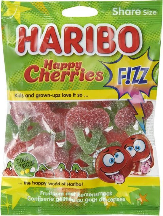 Haribo Zure Kersen - 28 x 70gr | bol