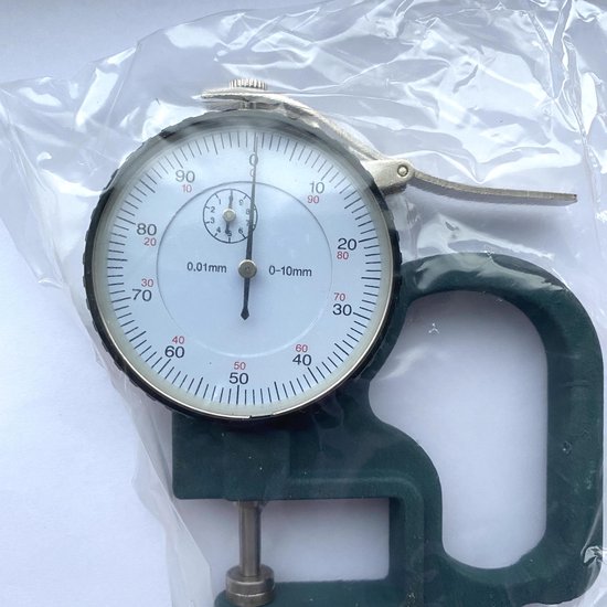 Diktemeter - Analoog diktemeter - 0,01 mm - 0-10x30mm | bol