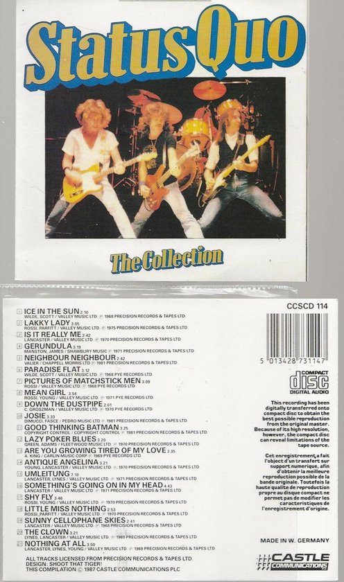Status Quo Collection, Status Quo | CD (album) | Muziek | bol