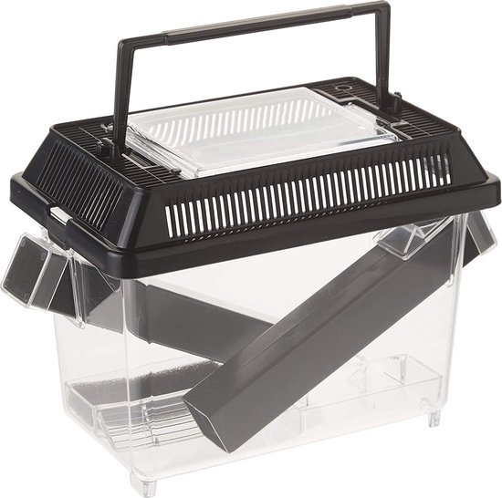 Exo Terra Cricket Pen S 3 Buizen En 2 Spons - Zwart - 20 x 15 x 12 cm | bol