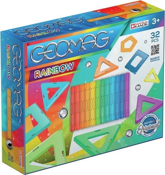 Geomag Rainbow 32 delig | bol.com