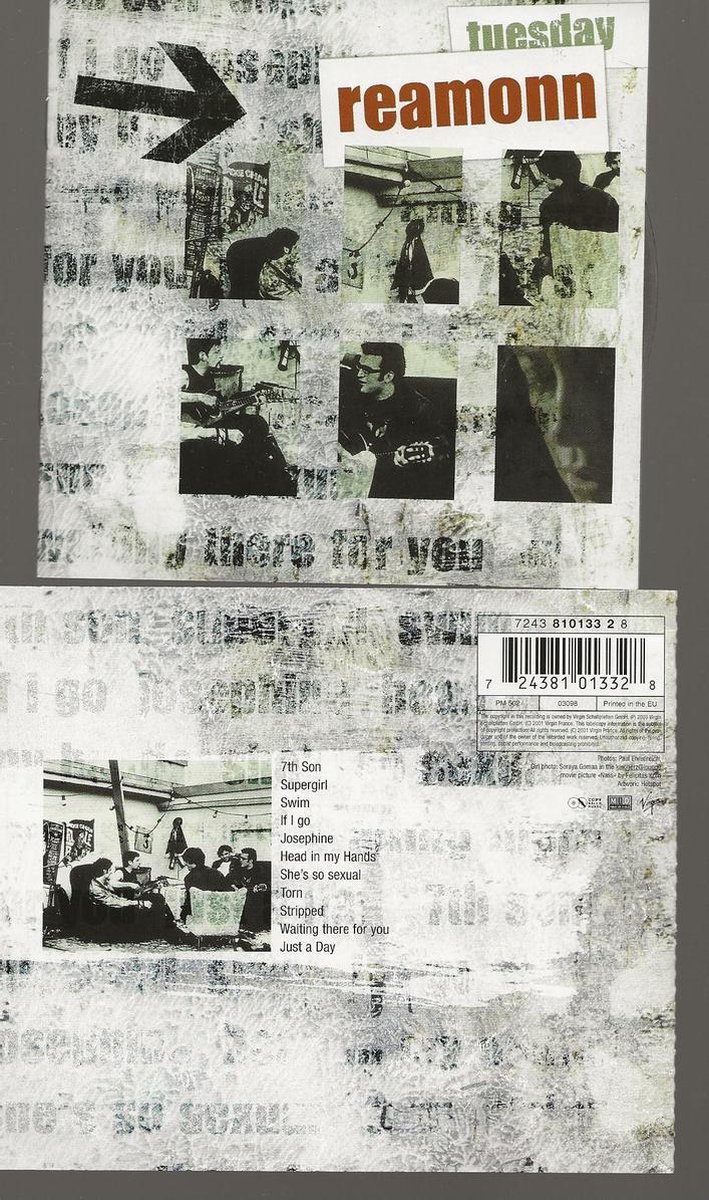 Tuesday, Reamonn | CD (album) | Muziek | bol.com